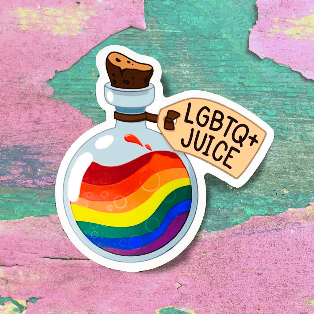 LGBTQ+ Juice Pride Potions Sticker – The Ninth House