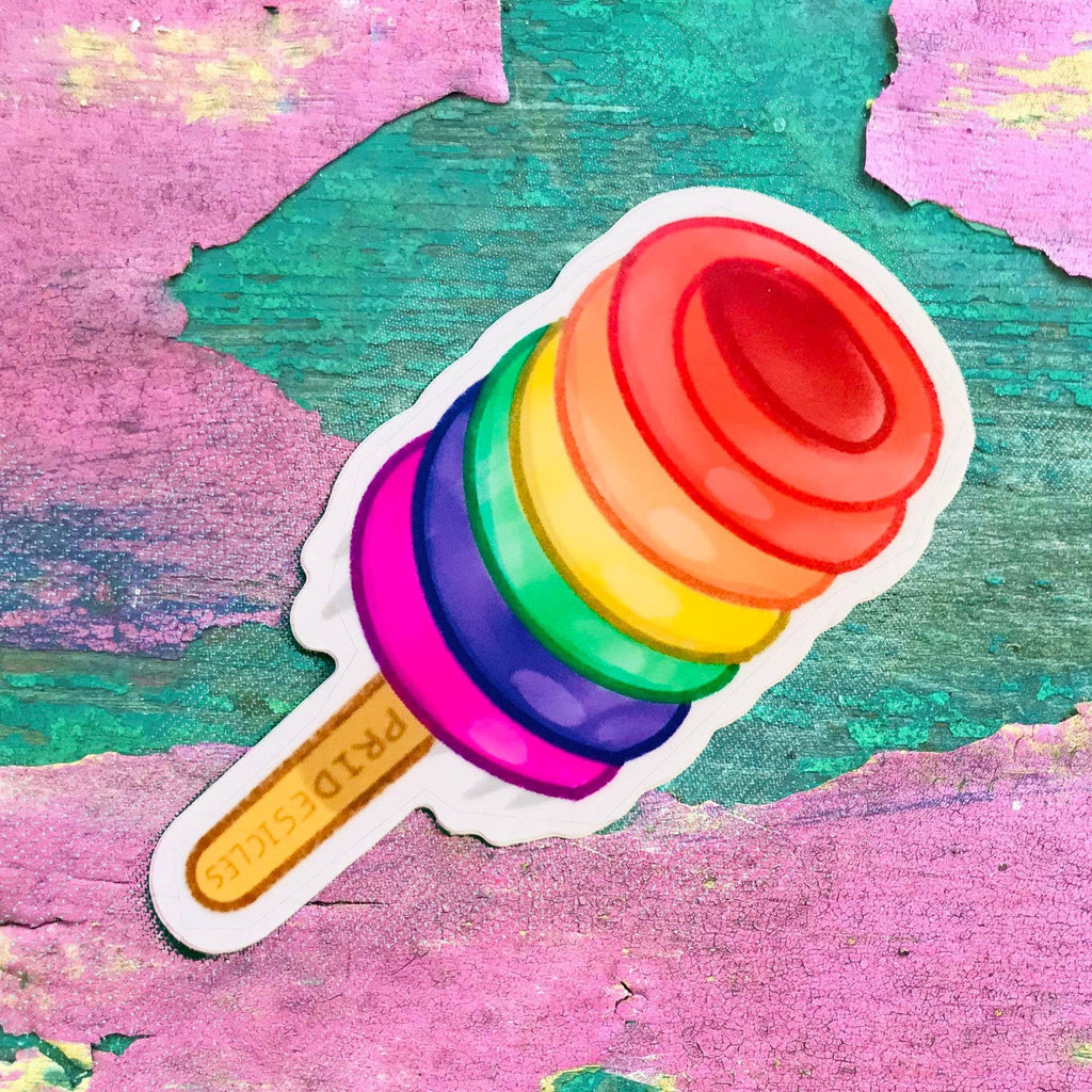 Pride Popsicle Sticker – The Ninth House